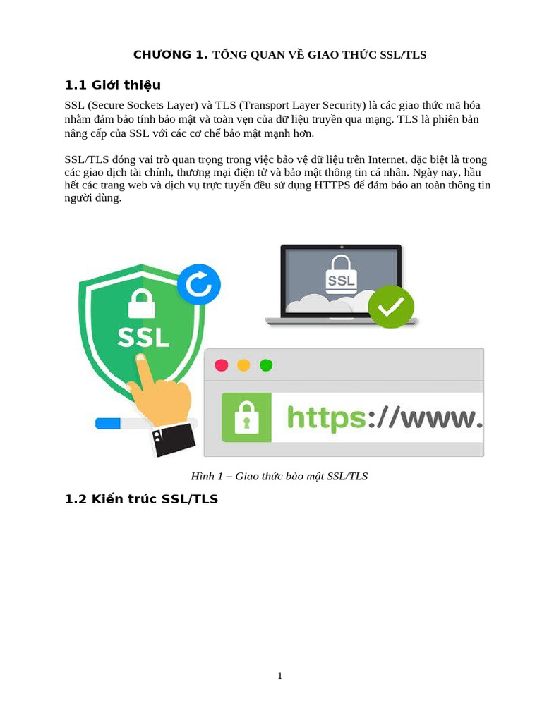 Tìm Hiểu Về Giao Thức SSLTLS | PDF
