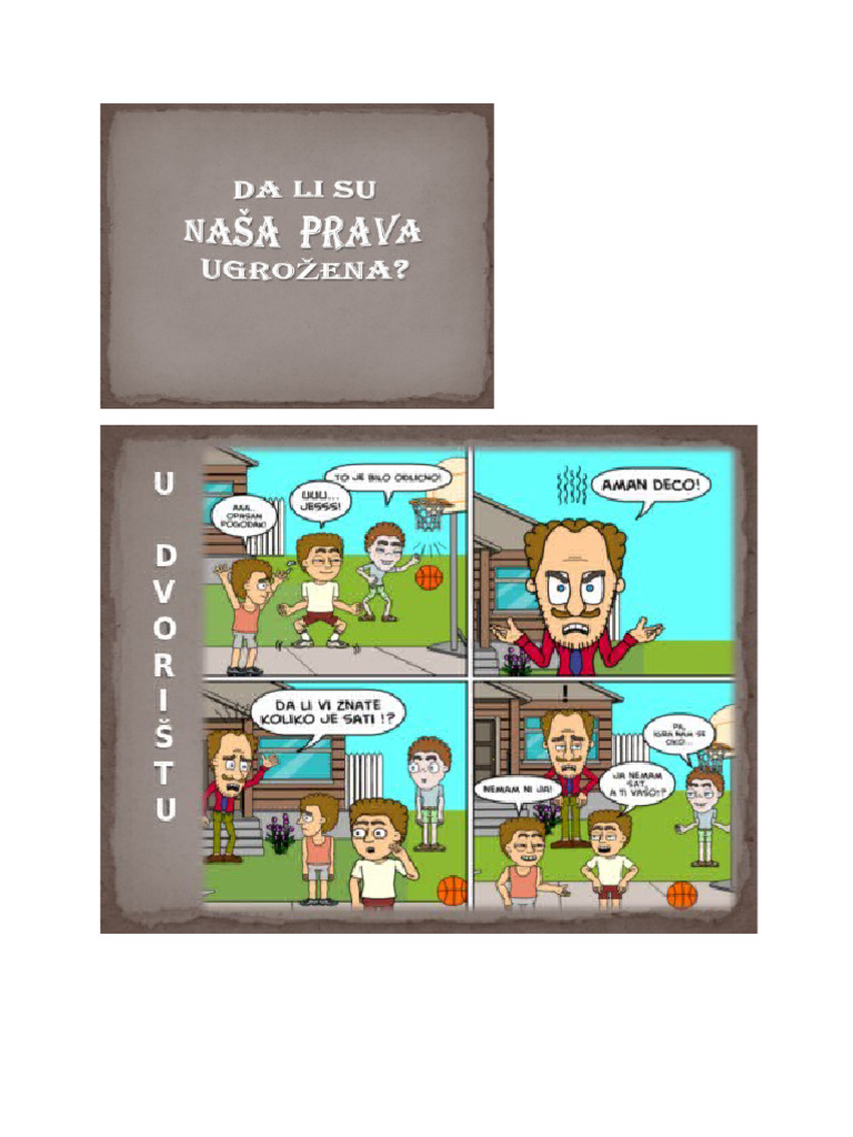 Strip - Da Li Su Nasa Prava Ugrozena | PDF