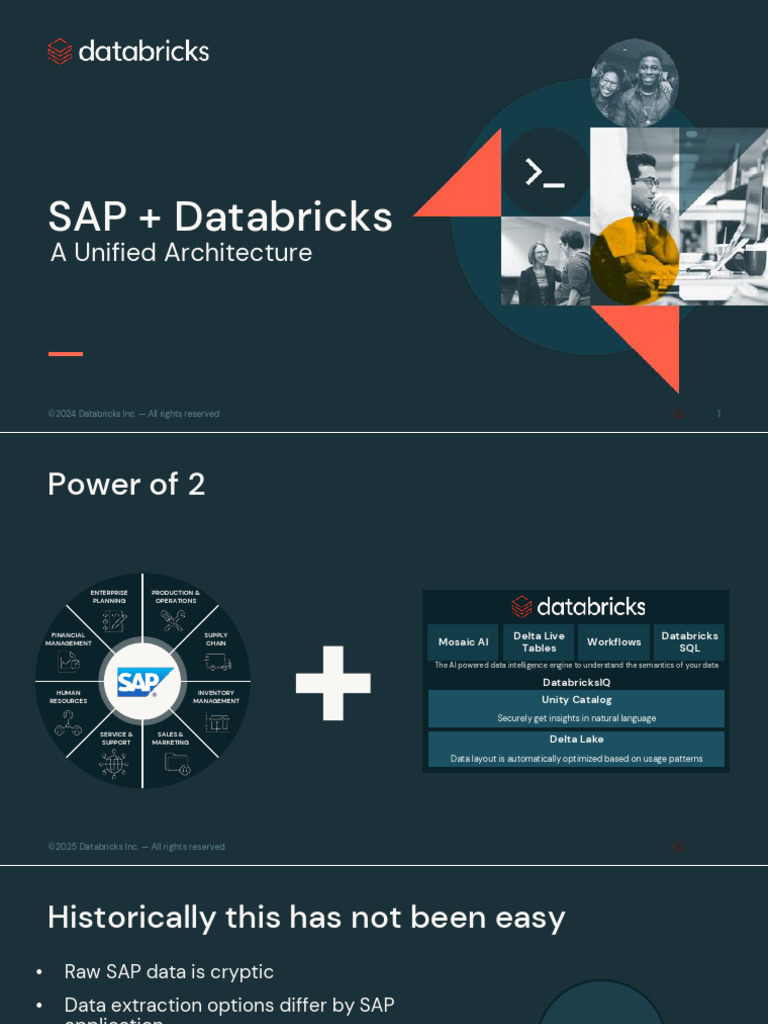 SAP Databricks | PDF | Cloud Computing | Information Technology