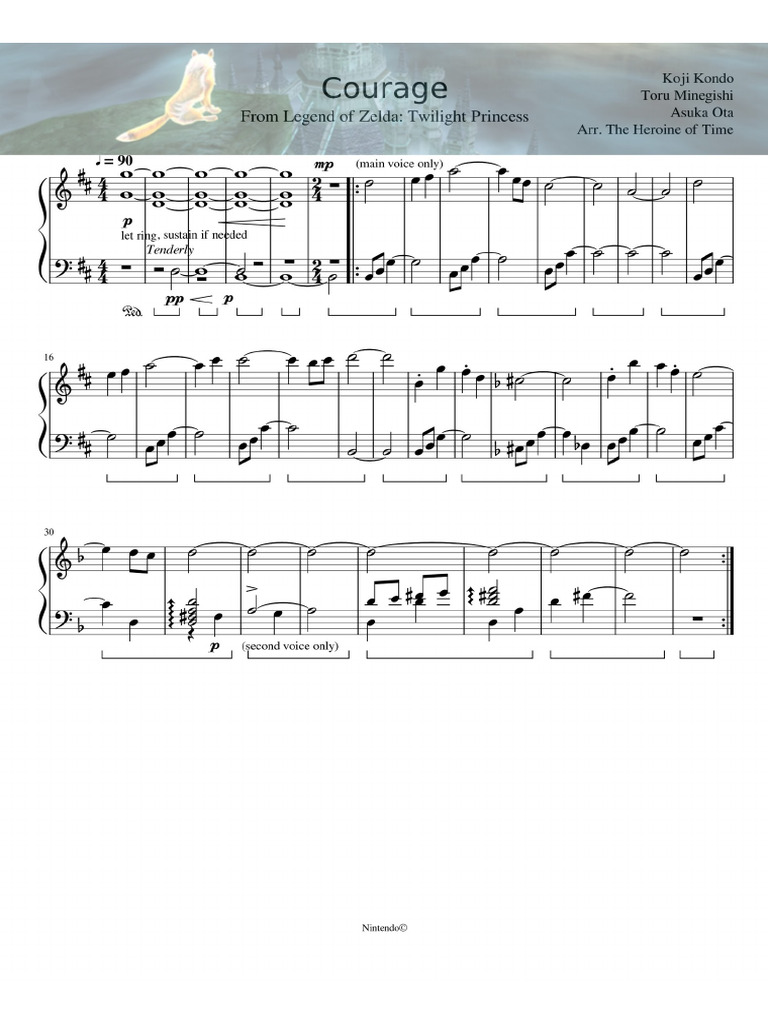 Twilight Princess Courage | PDF