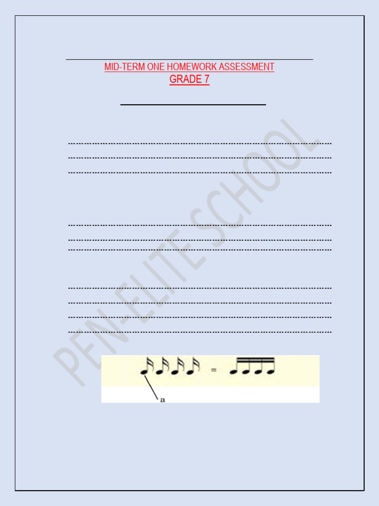 Grade 7 Extended Homework Mid-Term One | PDF | Erosion | Earth Sciences