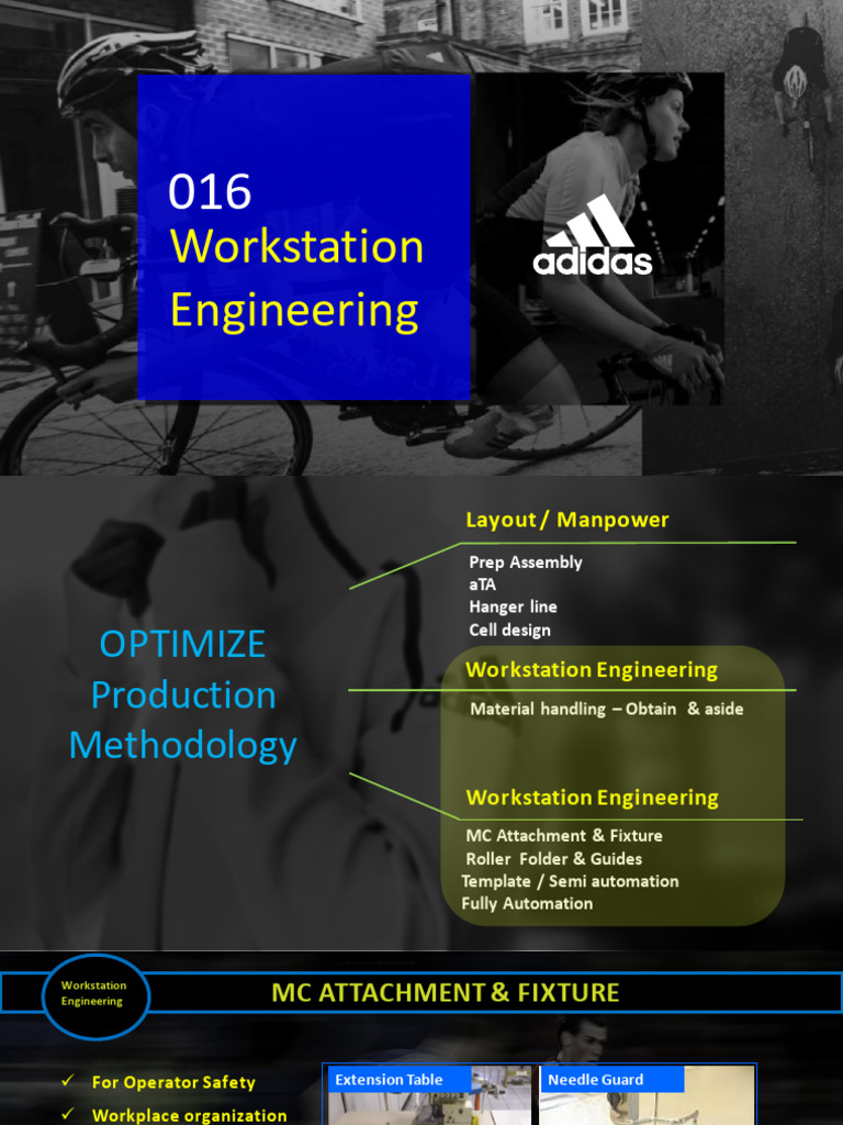 Adidas - Workstation Engineering - 1 | PDF | Sewing Machine