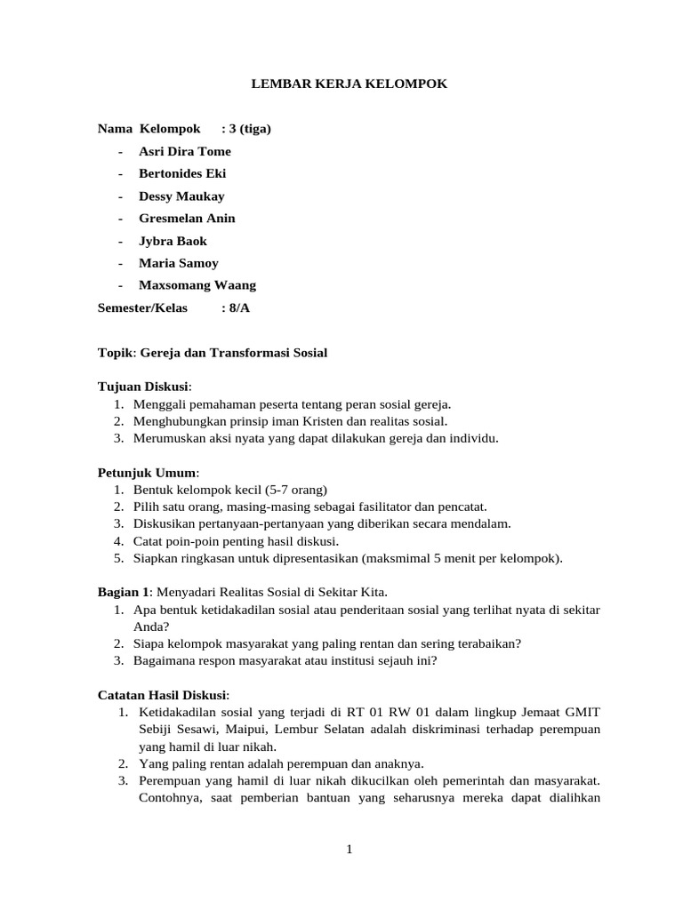 Proposal Kelompok Telsos | PDF