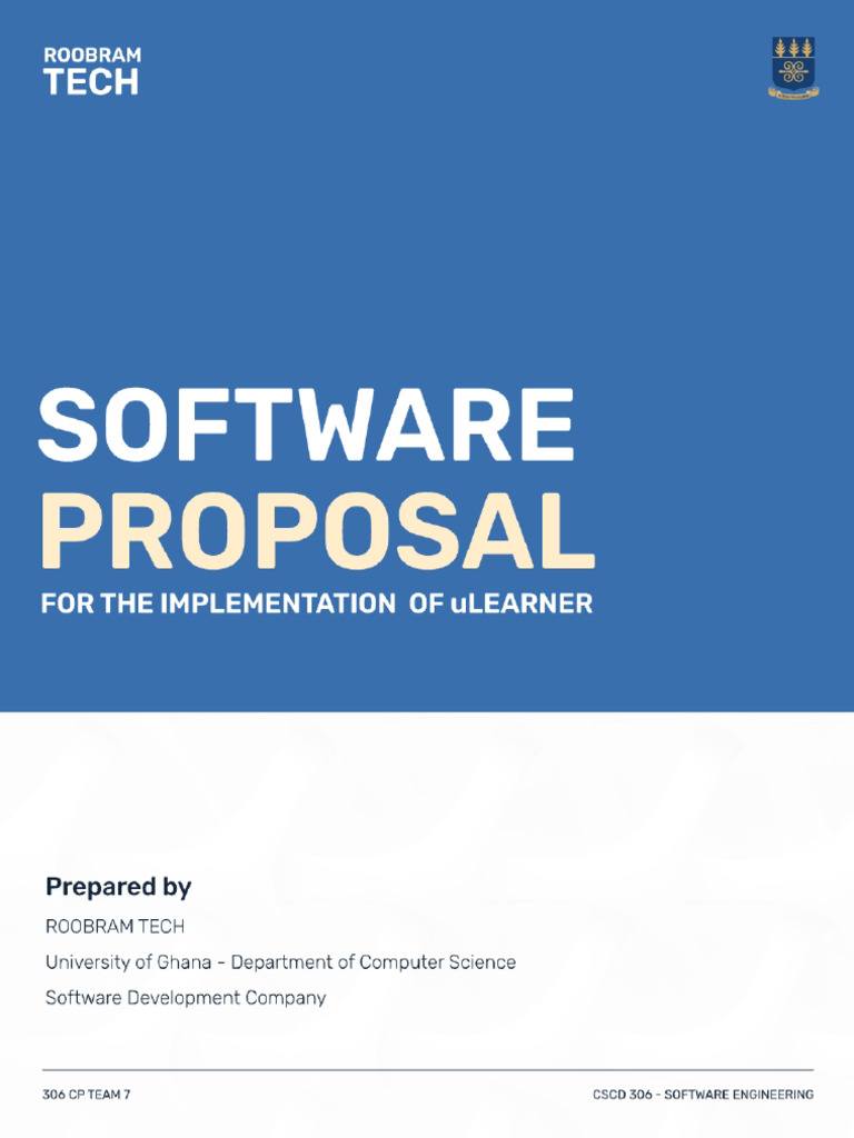 Software Proposal | PDF