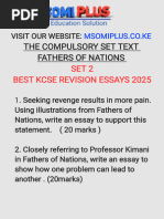 Fathers of Nations Essays s1 | PDF