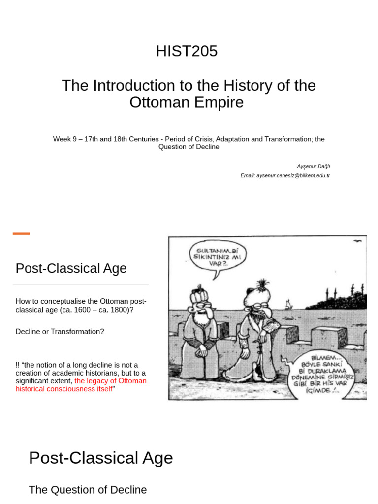 Week 9 - 10 - Presentation | PDF | Ottoman Empire