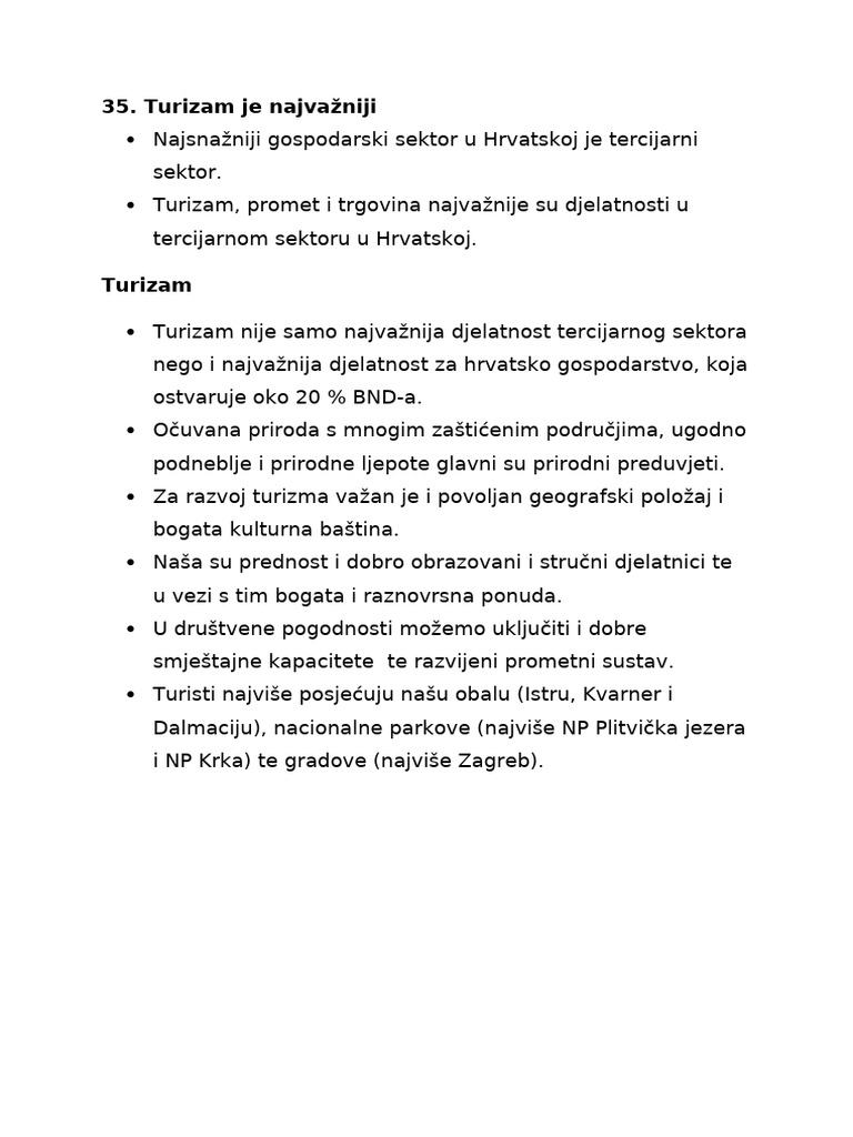 35 +turizam+je+najvažniji | PDF