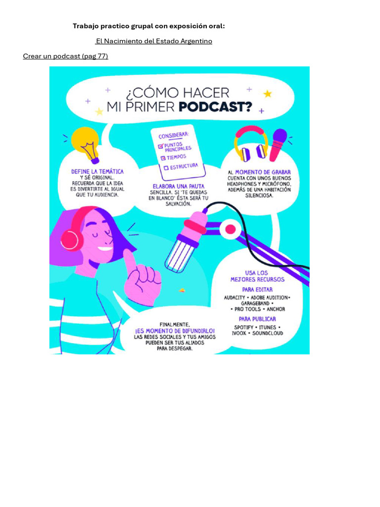 Trabajo Practico Grupal Con Exposición Oral | PDF