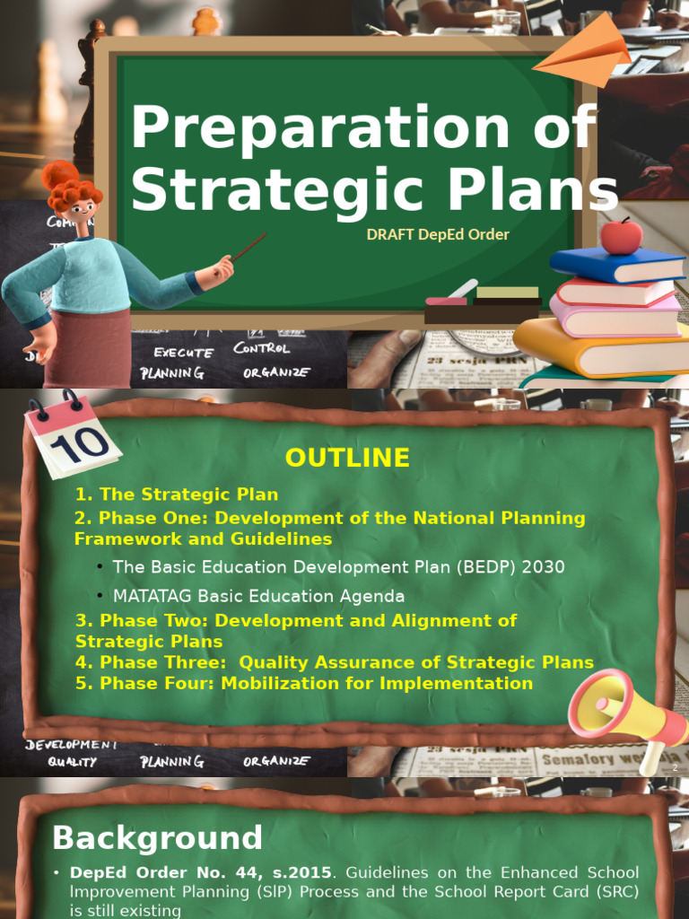 DepEd Strategic Planning Framework 2030 | PDF | Curriculum | Learning