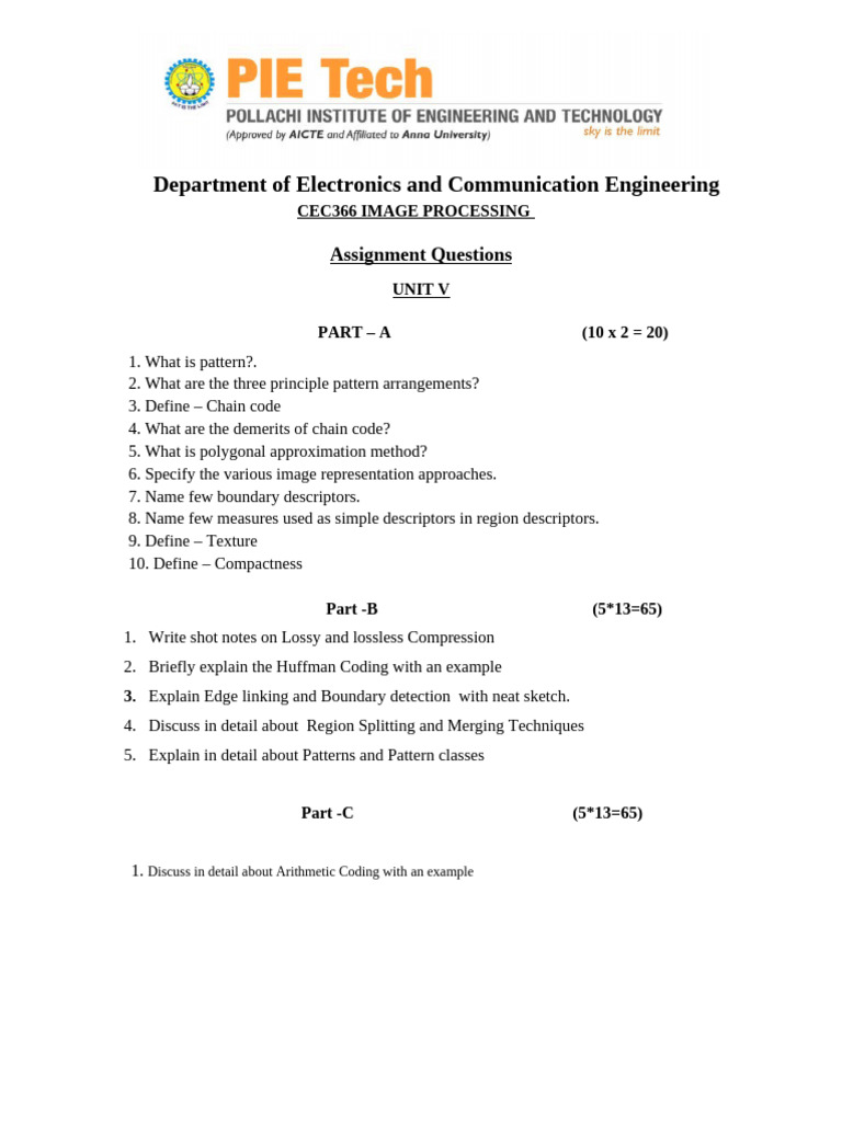 IP Assignment 3 | PDF