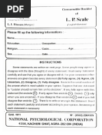LBDQ Manual | PDF | Questionnaire | Factor Analysis