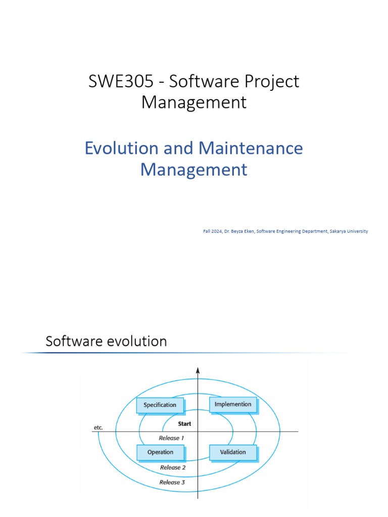 Configuration, Evolution, Maintenance Management | PDF | Version Control | Software Development