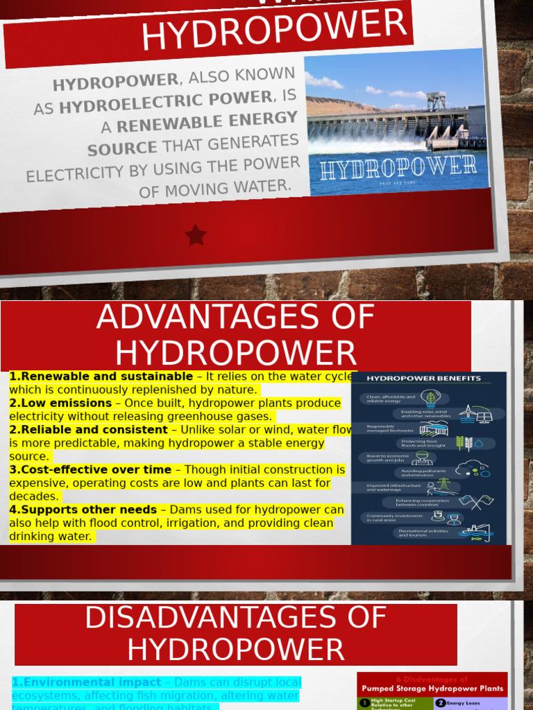 Hydropower: Benefits and Challenges | PDF