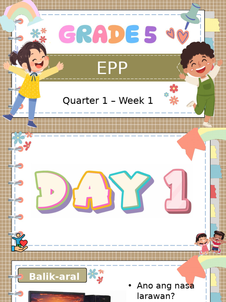 Epp Q1W1 | PDF