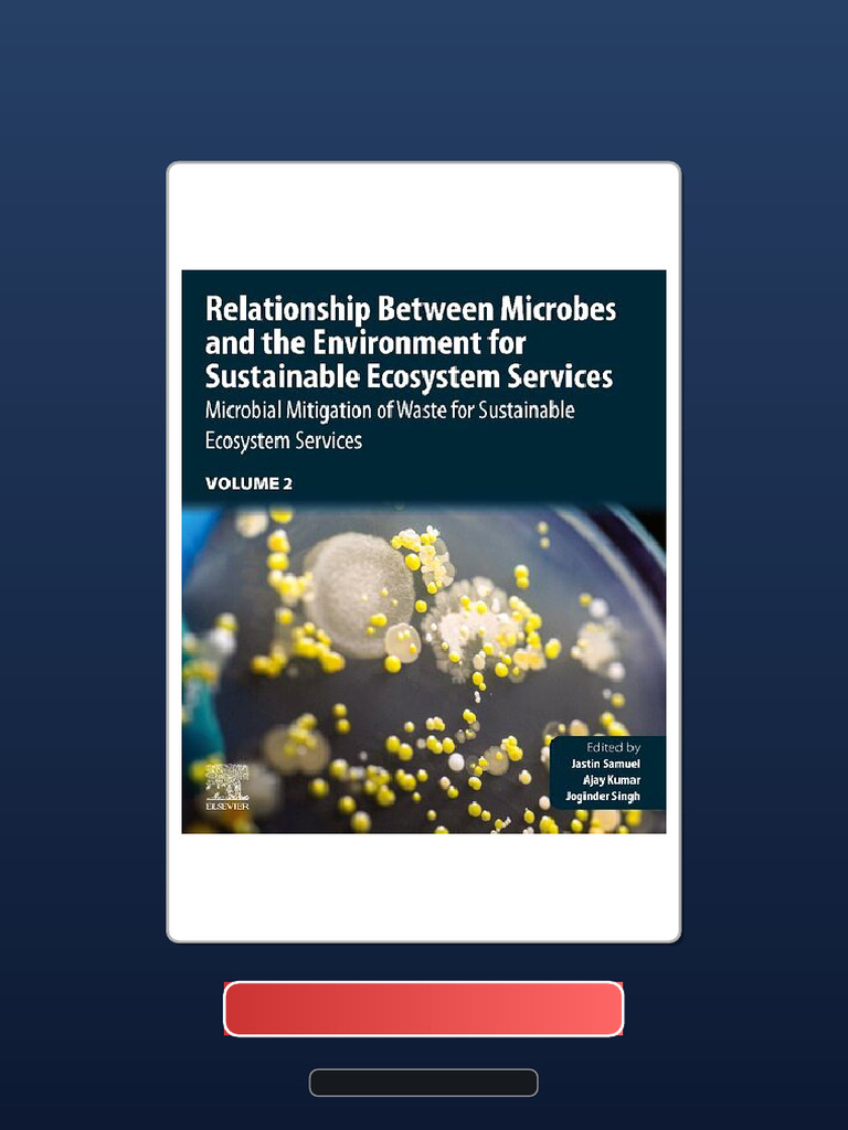 Relationship Between Microbes and The Environment For Sustainable Ecosystem | PDF | Educational ...
