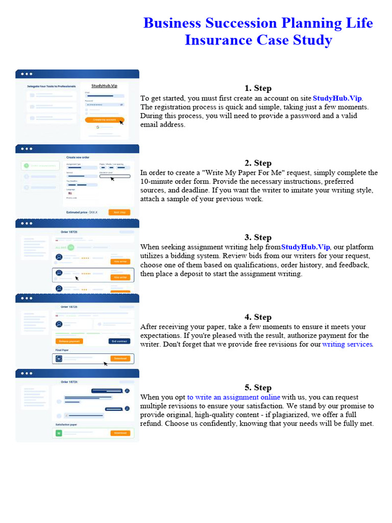 Business Succession Planning Life Insurance Case Study | PDF | Demand