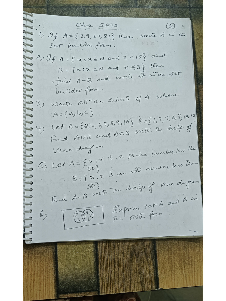 Sets Pyq's CH-2 | PDF