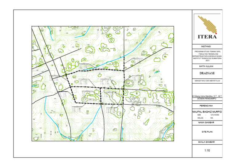 Site Plan Drainage Details | PDF