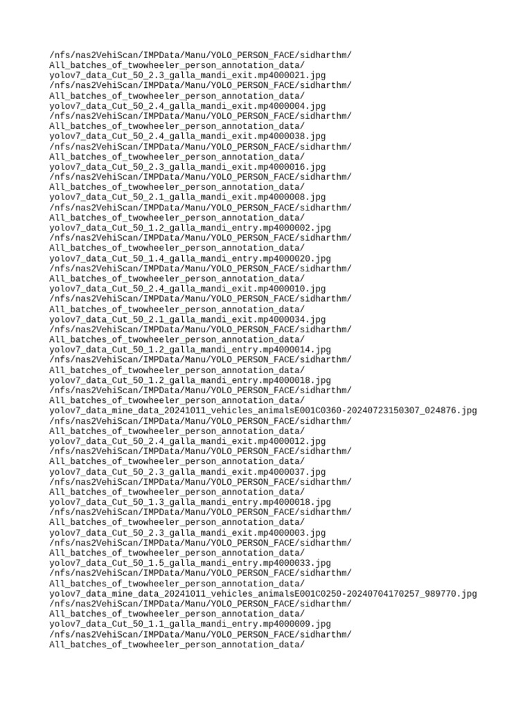 Two-Wheeler Person Annotation Data | PDF