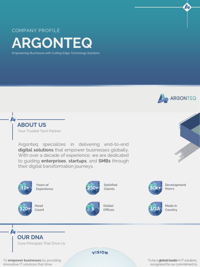 Argon Company Profile 2024.1 | PDF | Software As A Service | Cloud ...
