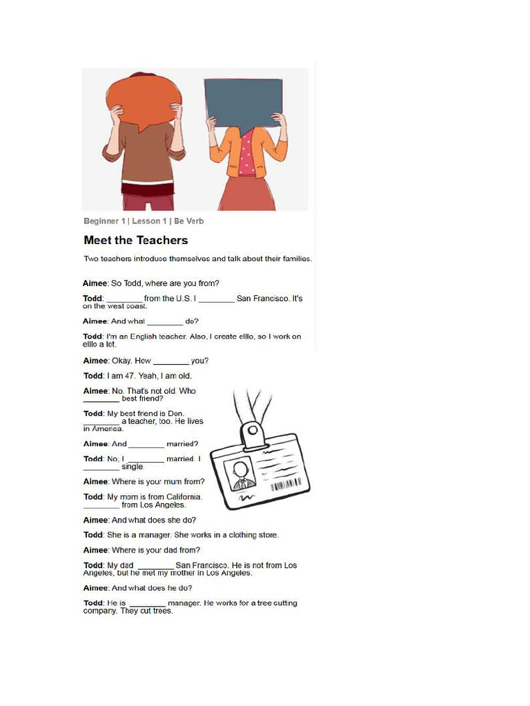 Clase 1 Grammar | PDF