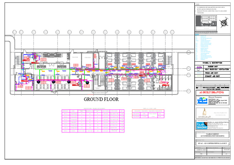 Ground Floor - Copper Pipe | PDF | Building Engineering | Civil Engineering