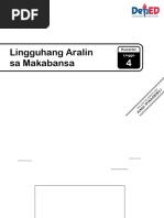 DLL - q1 Week 4 - Makabansa | PDF
