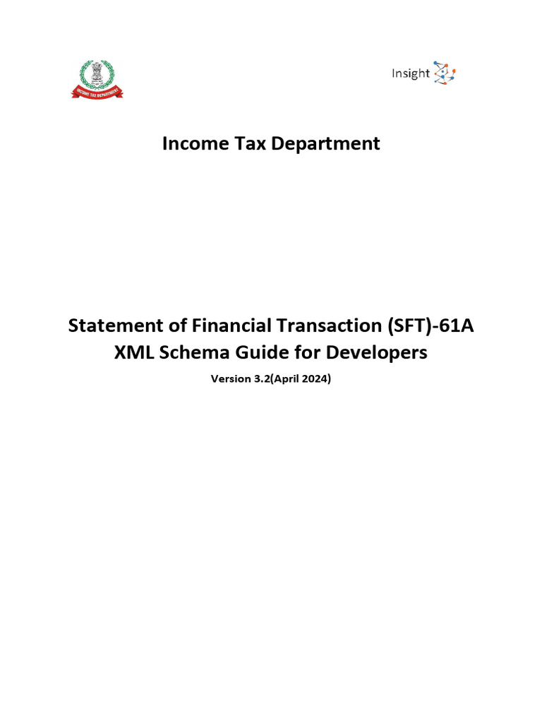 Report Generation and Validation Utility Form 61A-Schema Guide-V3.2 ...