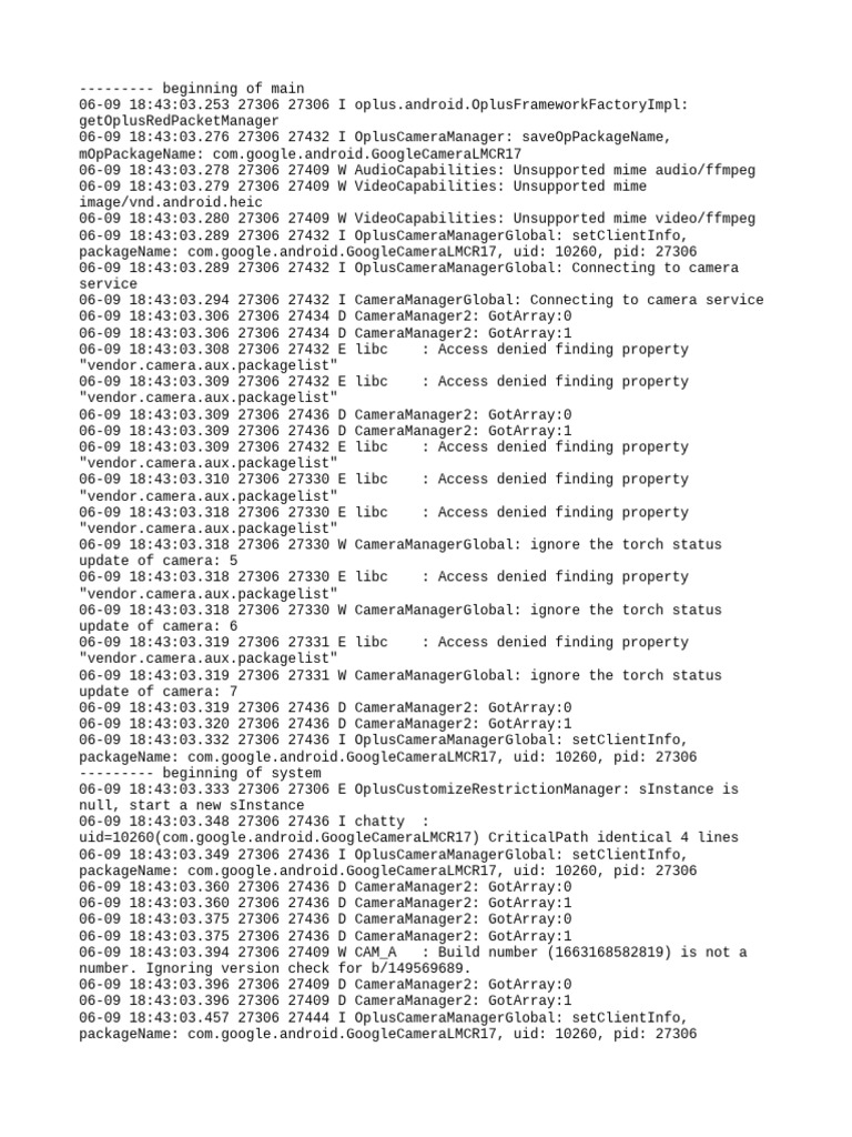 Log Cat 1749465783000 | PDF | Computing | Computer Programming