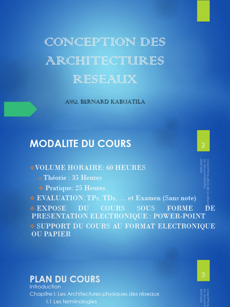 Conception des Architectures Réseaux | PDF | Routage | I Pv6