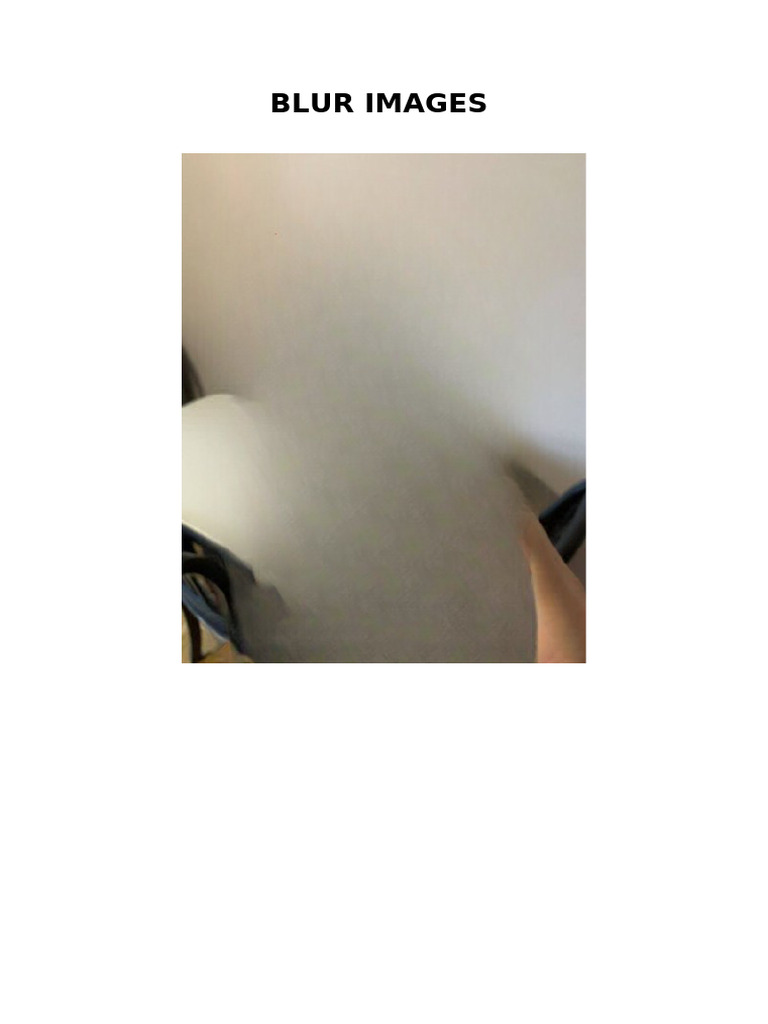 Blur Images | PDF