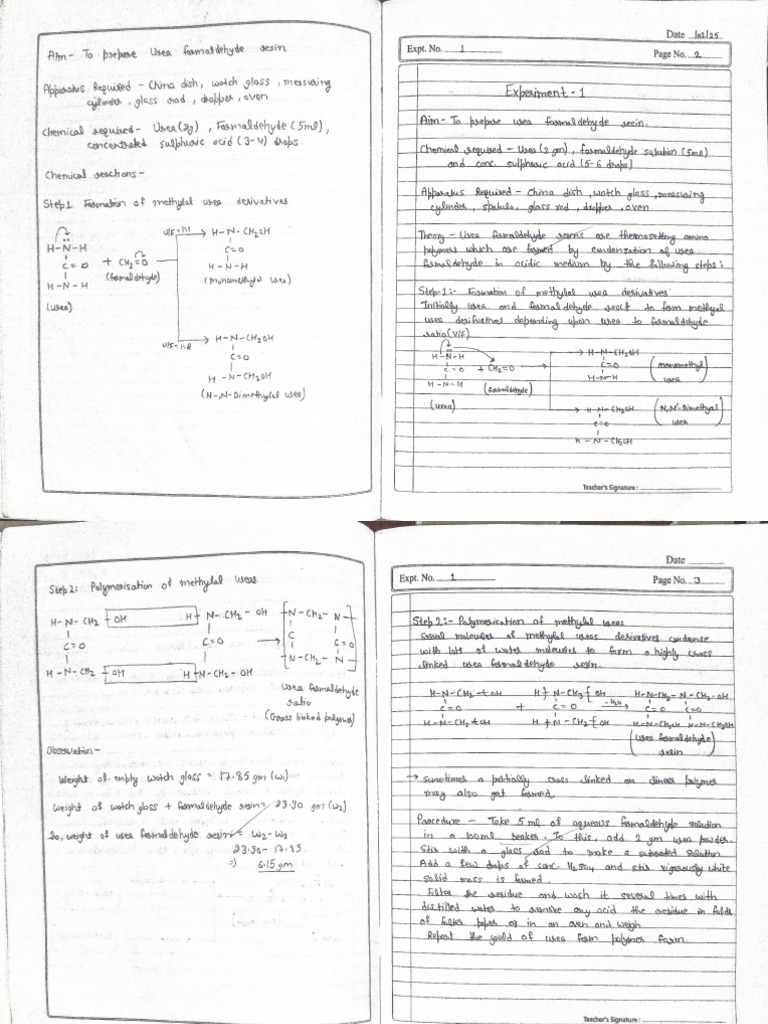 Chemistry File | PDF