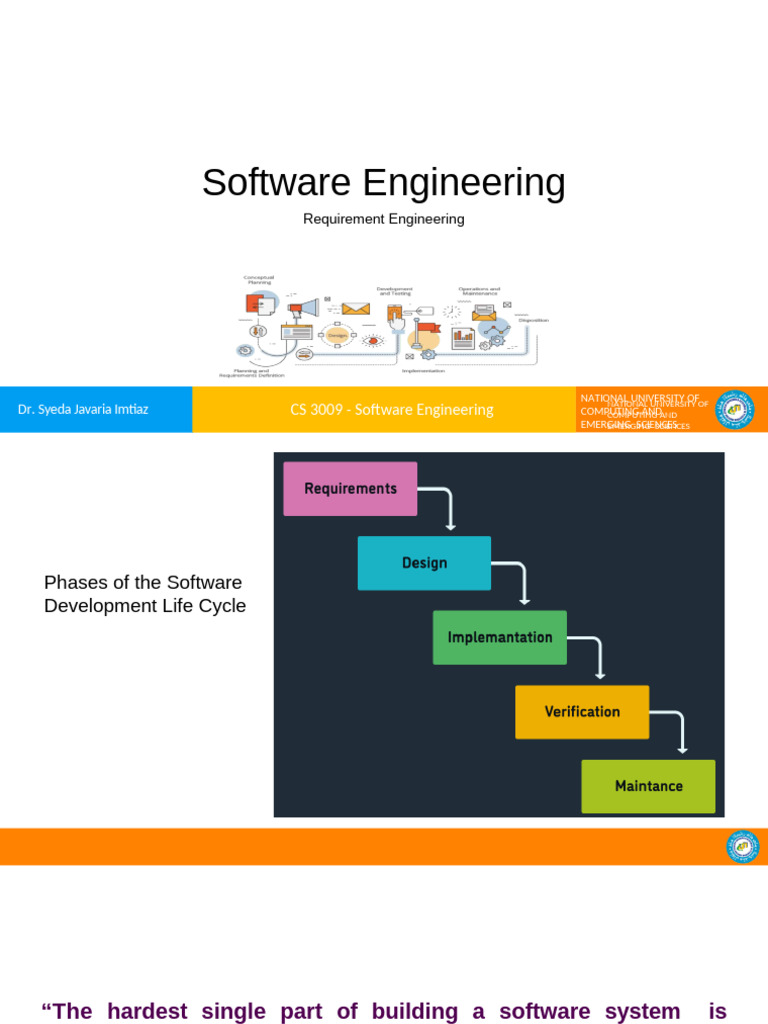 09arequirement Engineering-Intro | PDF | System | Reliability Engineering