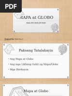 Ang Globo at Mapa Activity Sheet | PDF