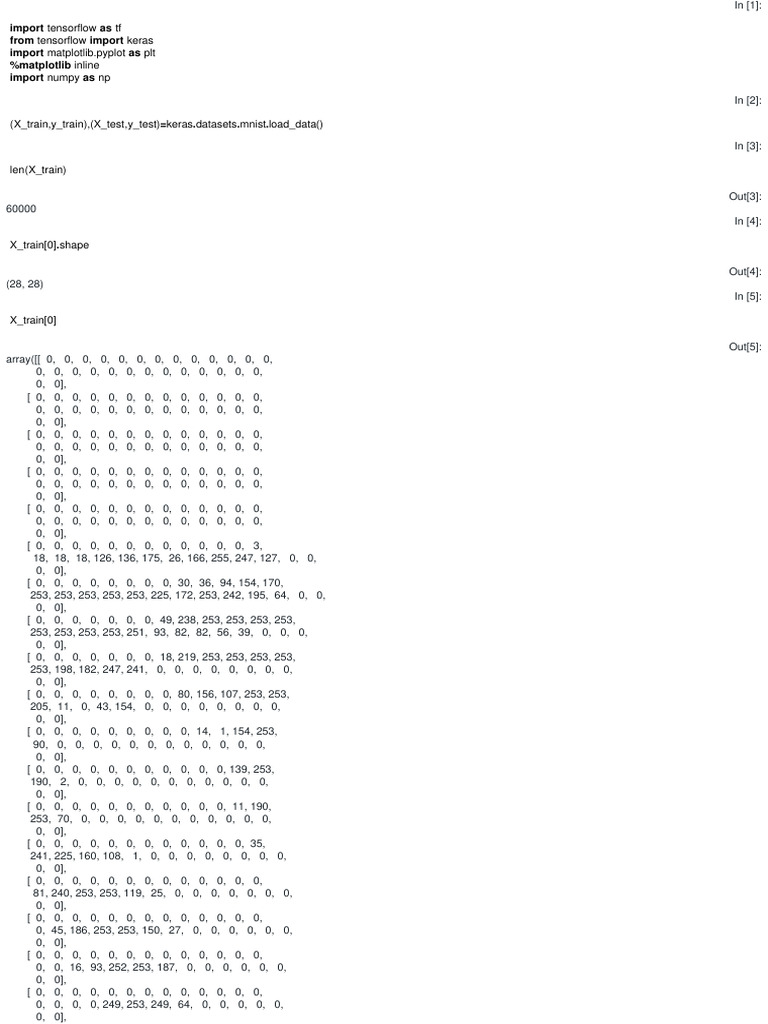 Neural Network Handwritten Digit Prediction | PDF