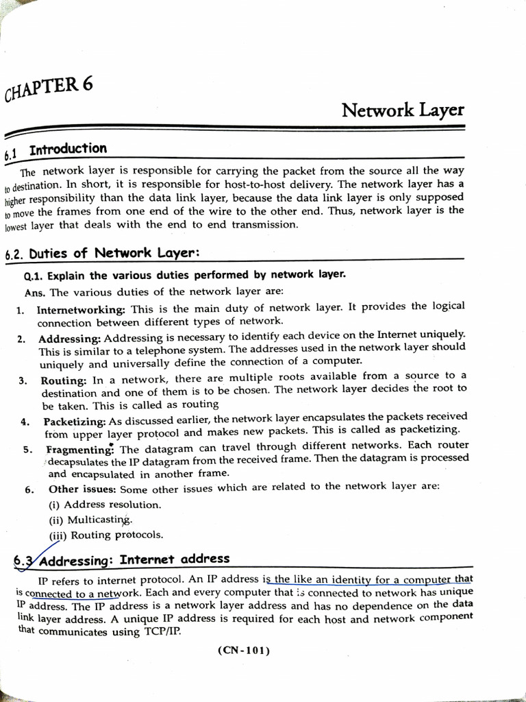 Cn 4 Pdf Computer Network Internet Protocols