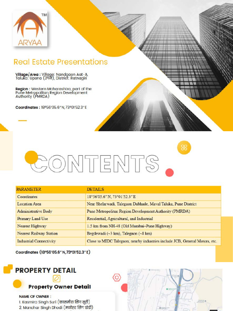 Navi Mumbai - (5.18 Acres) Commercial Land Near - Atal Setu. | PDF