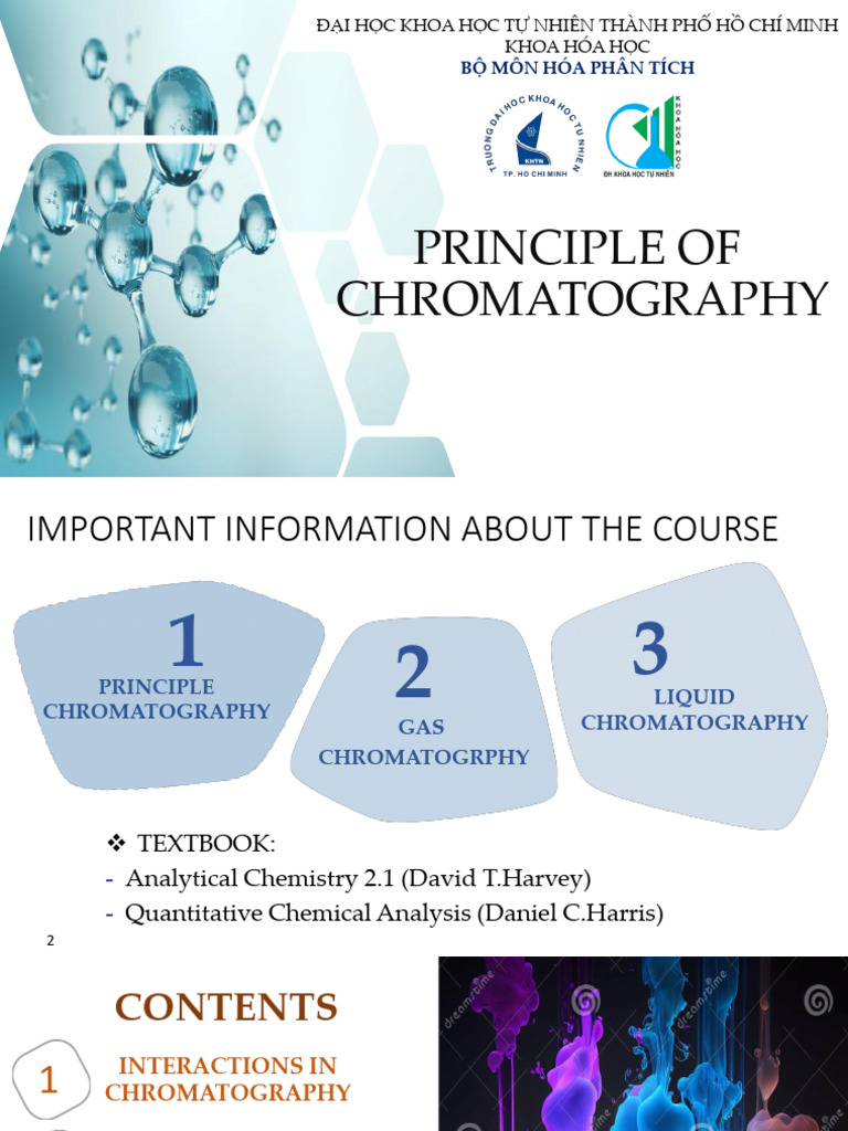 Principles of Chromatography Explained | PDF | Chromatography | Diffusion