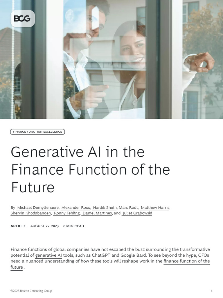 Ia Finance | PDF | Artificial Intelligence | Intelligence (AI) & Semantics