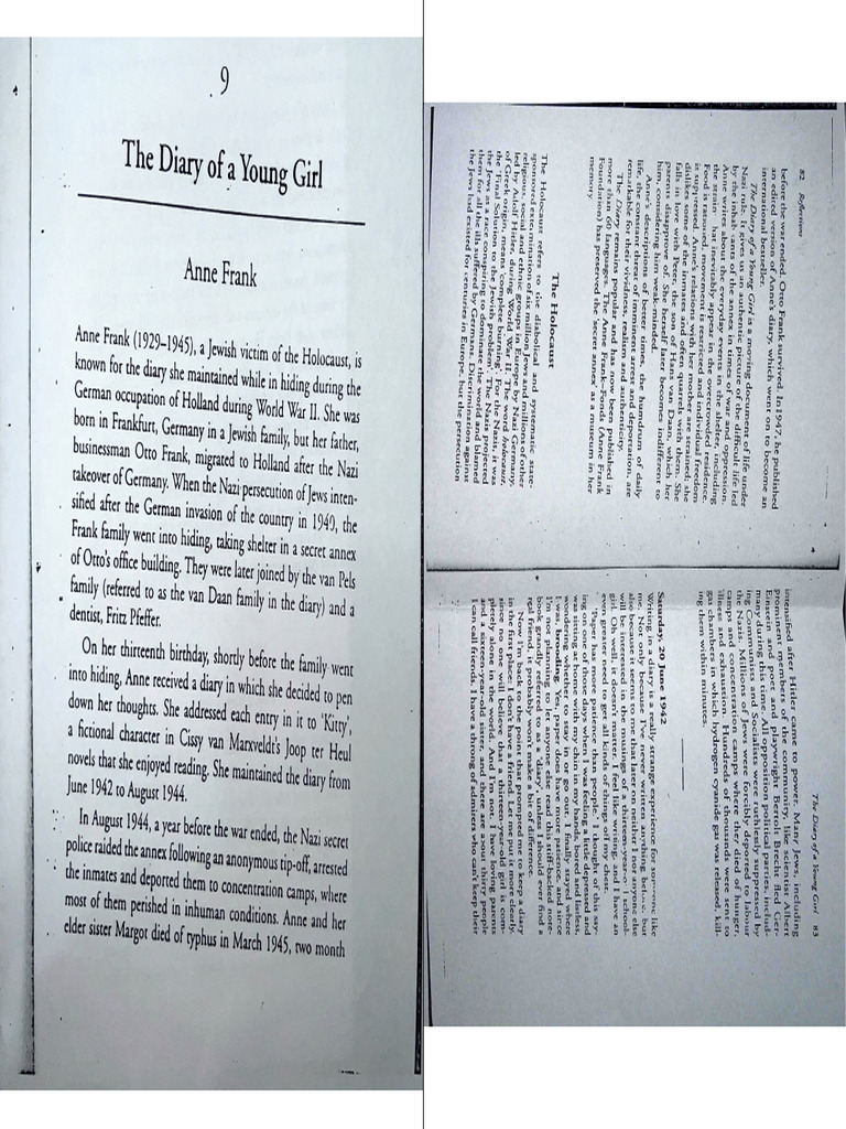 The Diary of A Young Girl - Anne Frank | PDF