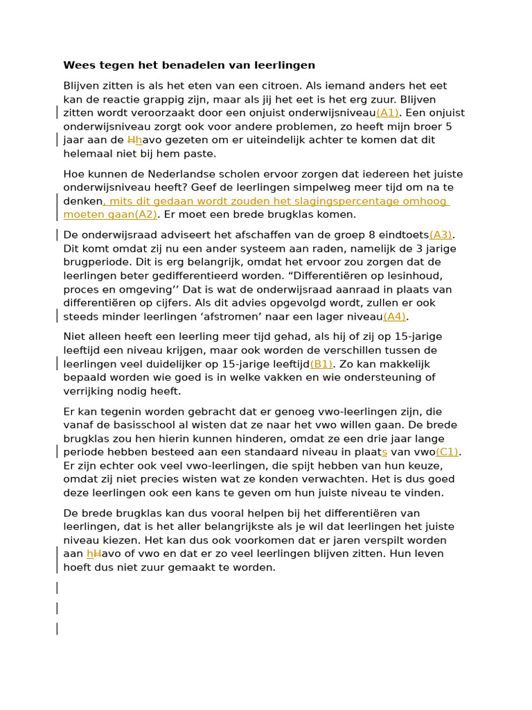 Betoog Nederlands | PDF
