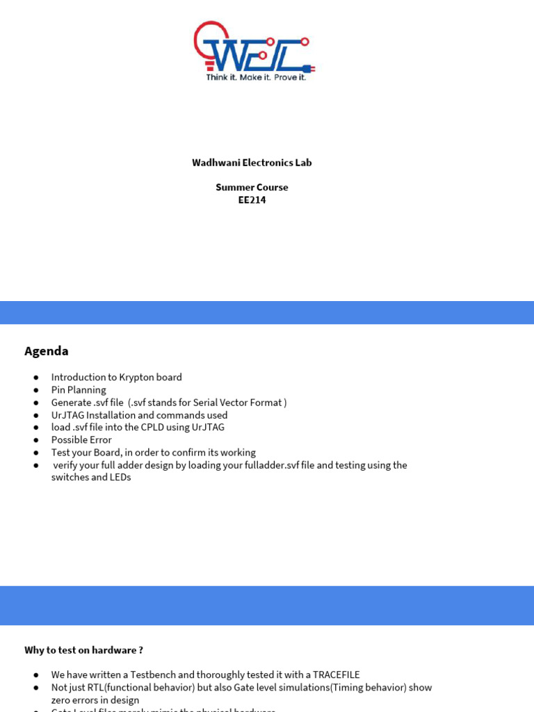 Krypton CPLD Kit Demo Guide | PDF | Computer File | Input/Output
