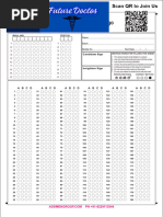 100 Questions OMR Sheet (1) | PDF | Office Equipment | Optical ...