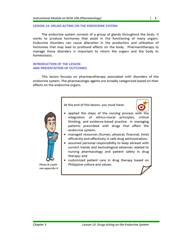 Endocrine System Pharmacotherapy Guide | PDF | Thyroid | Hyperthyroidism