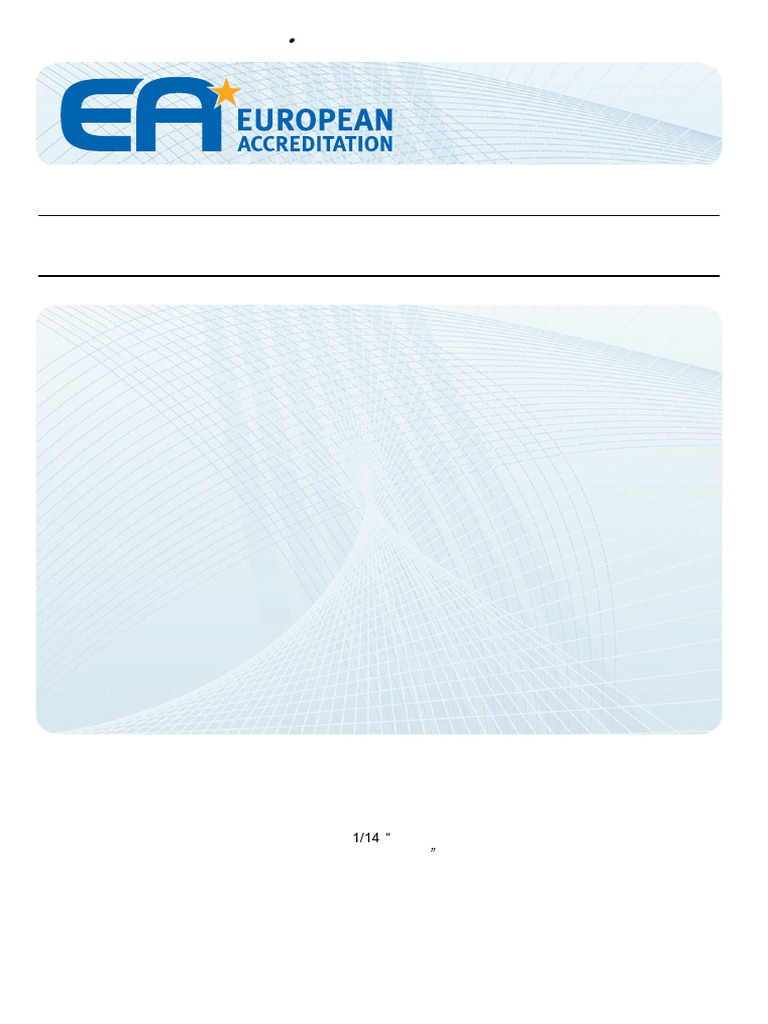 EA Publications and International Documents | PDF