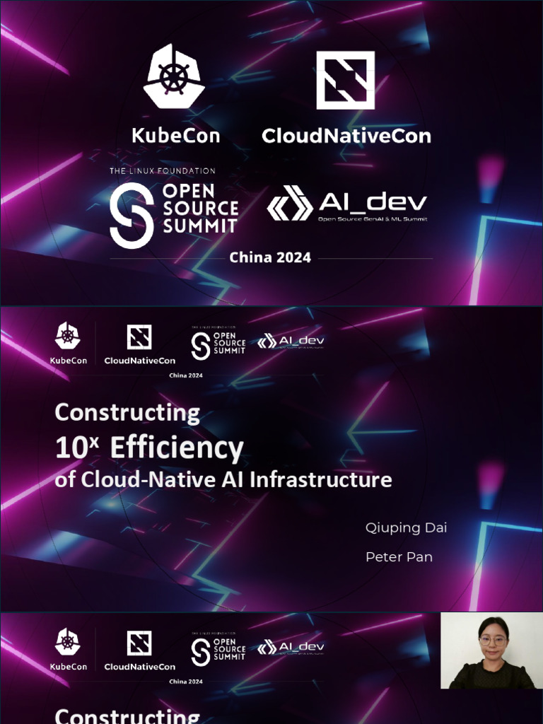 Constructing The 10x Efficiency of Cloud Native Ai Infrastructure Matsu Zha Ai Xia 10 Dyags ...