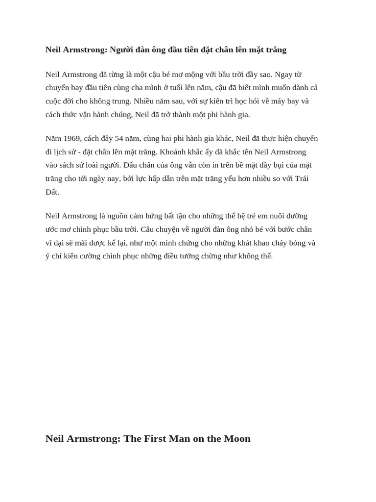 Neil Armstrong | PDF