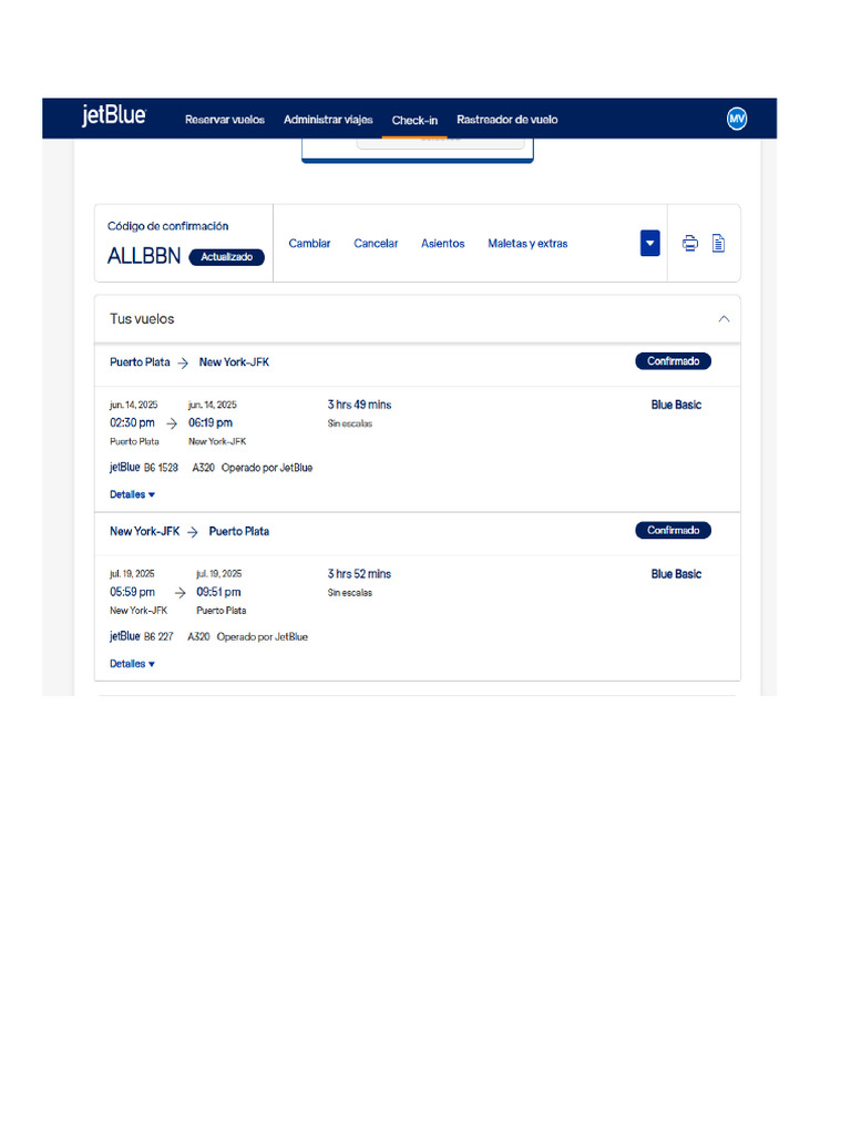 Detalles de Los Vuelos | PDF