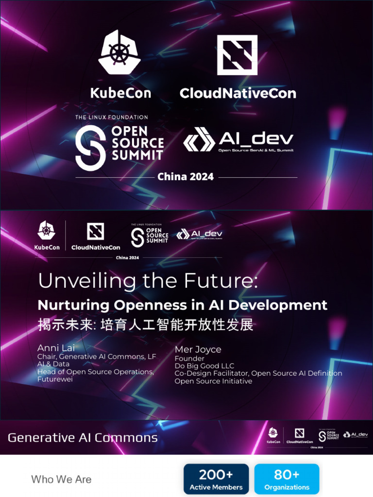 Unveiling The Future Nurturing Openness in Ai Development Tian Daep26dkuang Xia Anni Lai ...