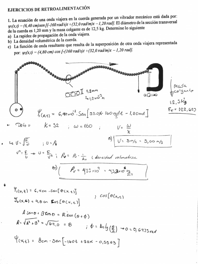Ejercicios de Retroalimentación | PDF
